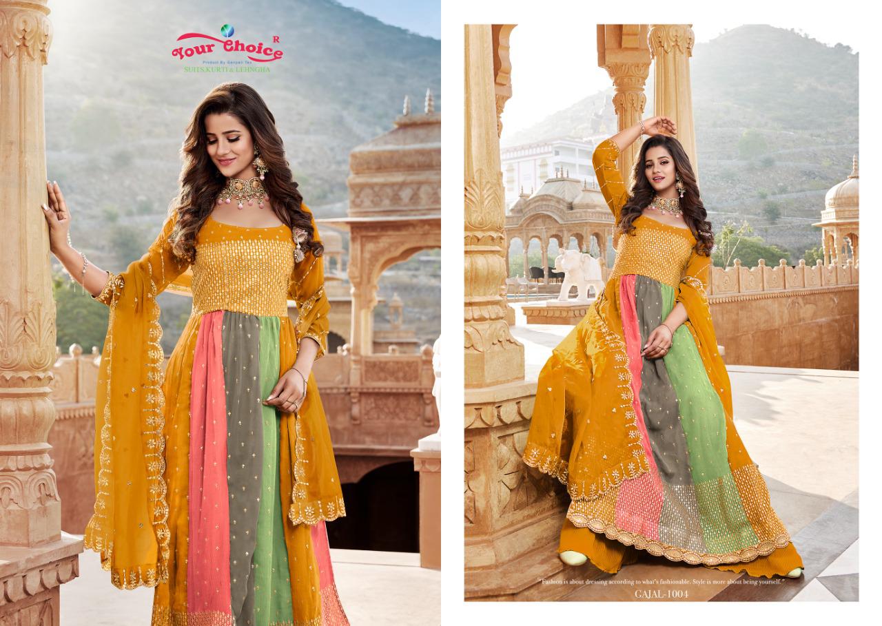 Your Choice Gajal Nyra Cut Designer Salwar Suit Collection