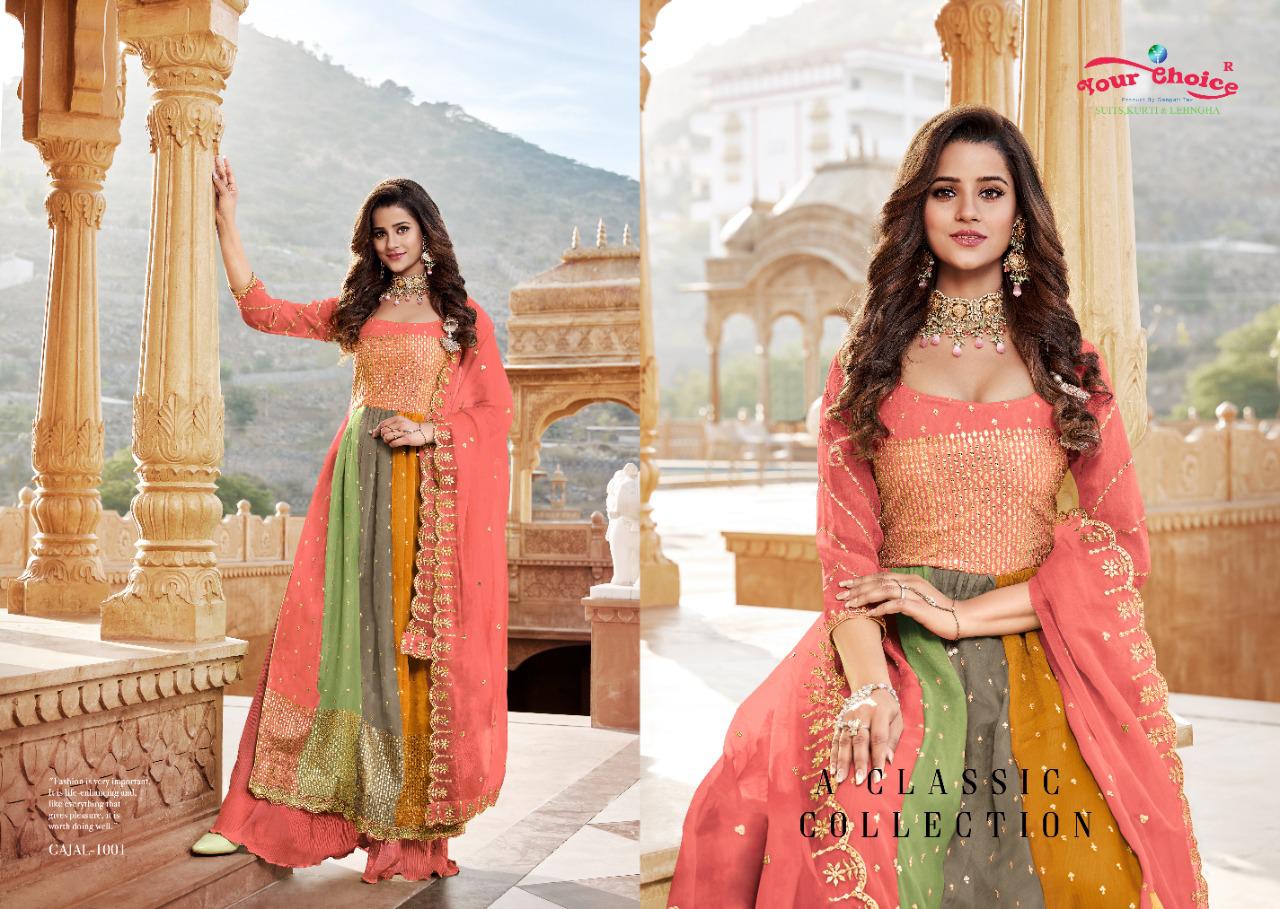 Your Choice Gajal Nyra Cut Designer Salwar Suit Collection